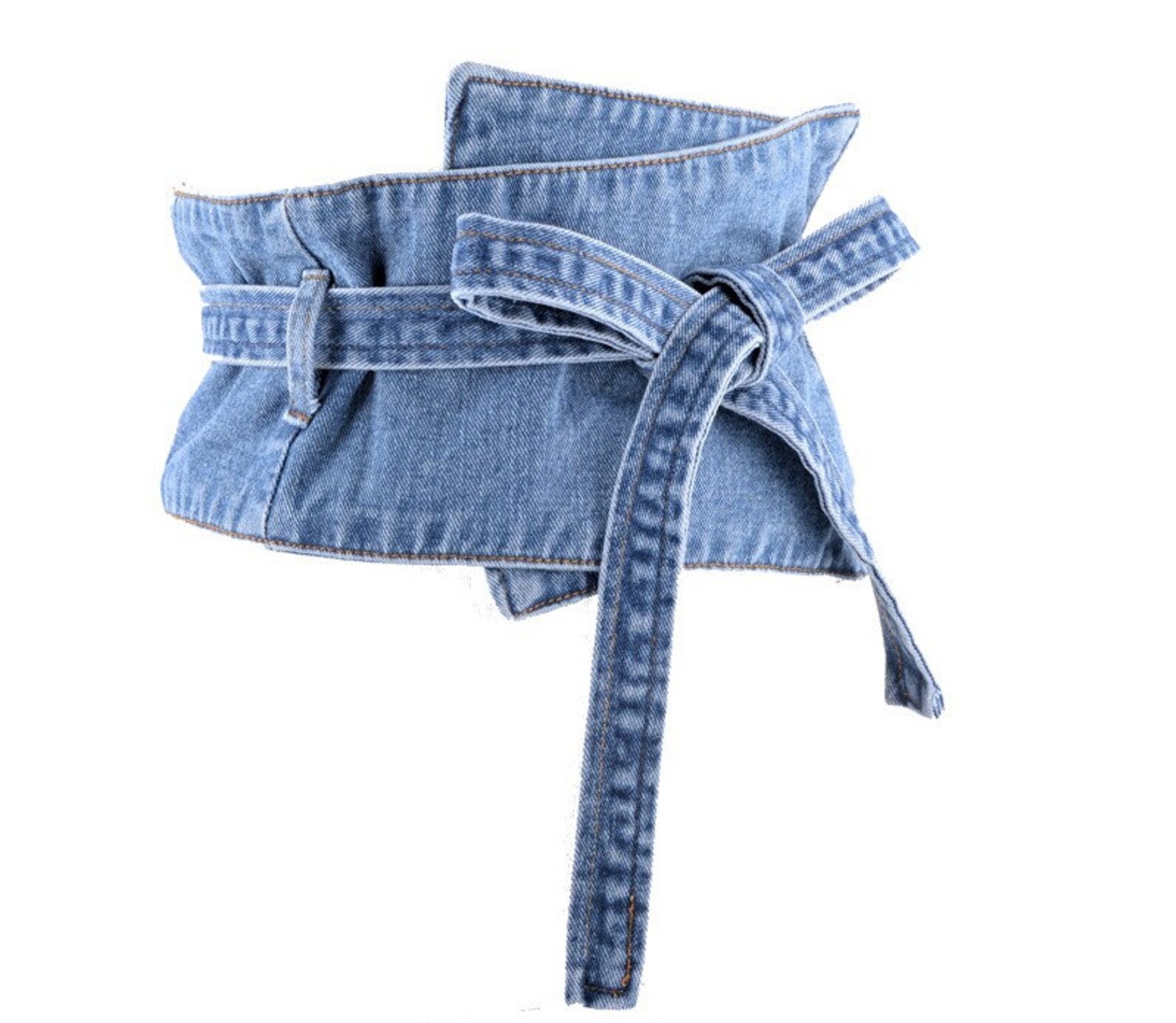 Denim Belt, Rustic Denim Corset Belt, Denim Waist Belt, Waist Belt ...