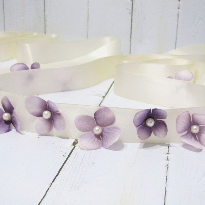 Flower Sash - Etsy