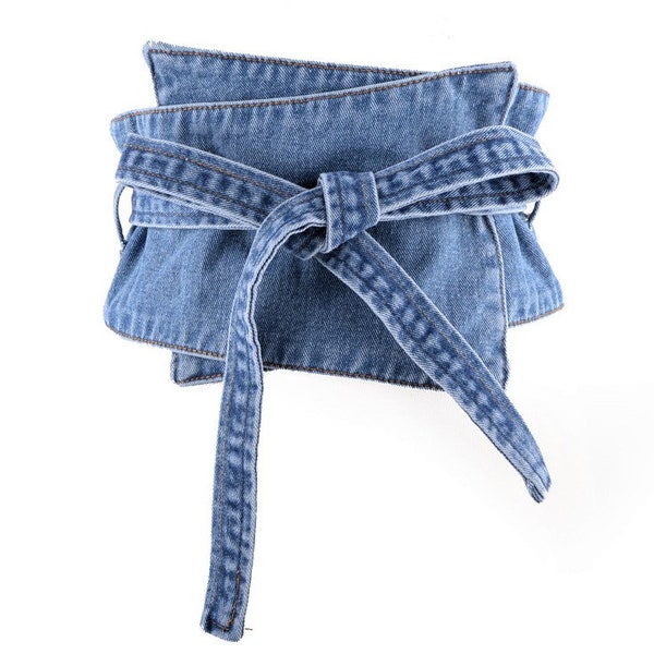Denim Belt - Etsy
