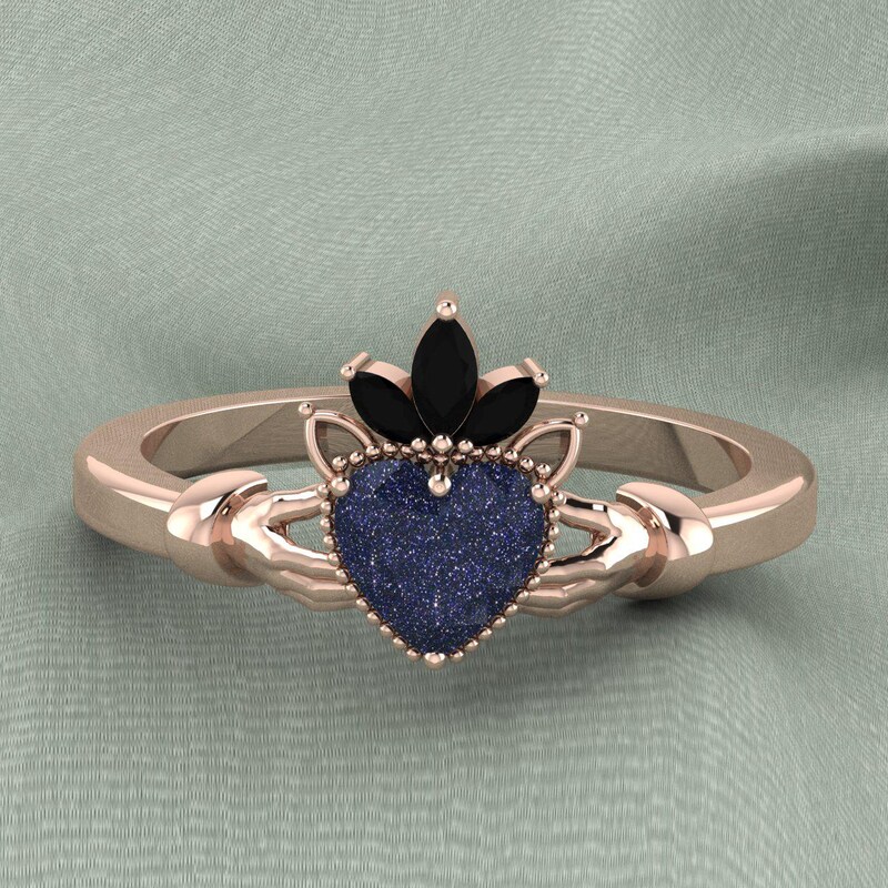 Custom Claddagh Ring - Etsy