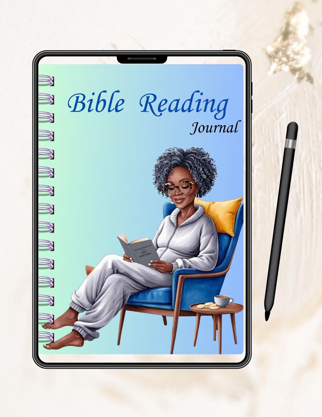 Bible Reading Digital Notebook, Bible Study Notes, Bible Journal ...