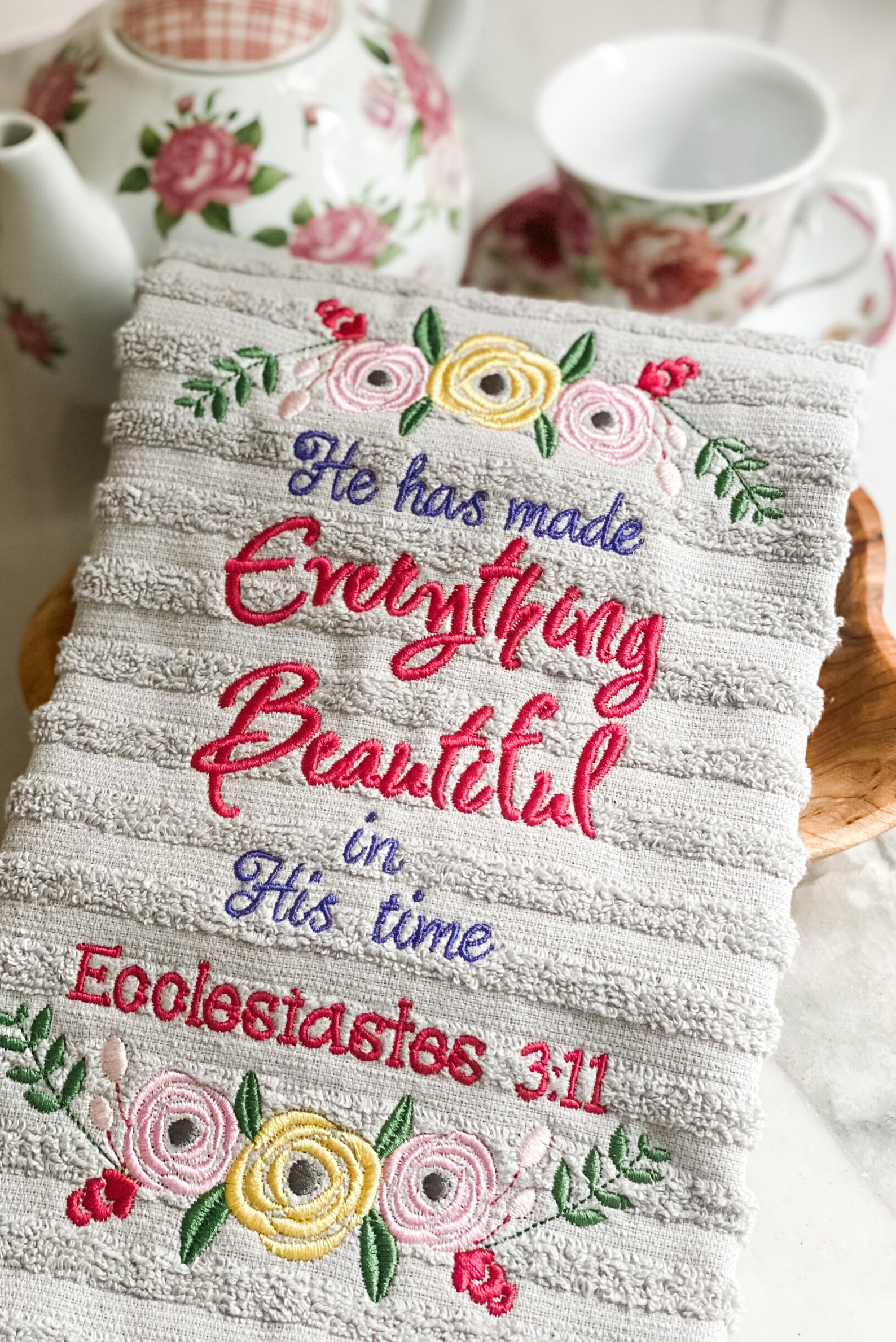 Kitchen Decor, Towels, Bible Verse, Housewarming Gift, Best Friend Gift ...