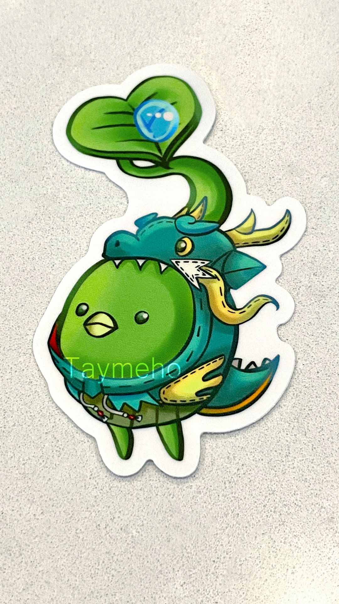 Korpokkur Ryunosuke Dragon FFXIV Matte Vinyl Sticker - Etsy