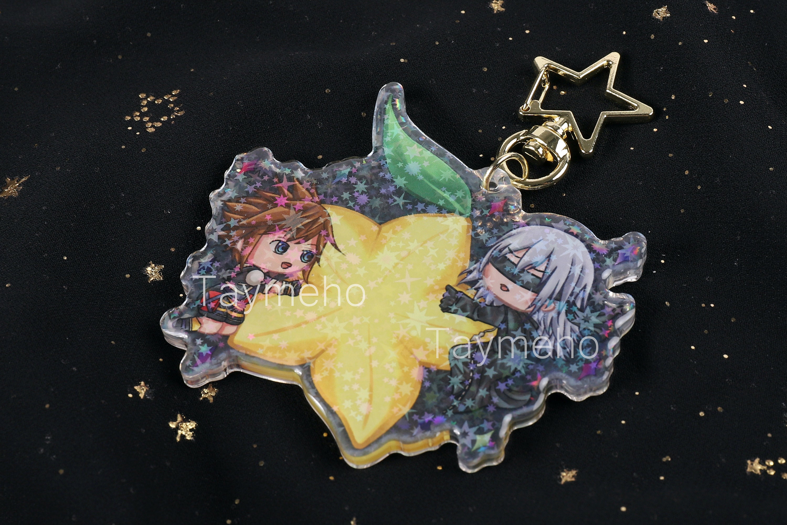 Sora Riku Paopu Fruit KHII Acrylic Keychain Charm Double-sided Double ...