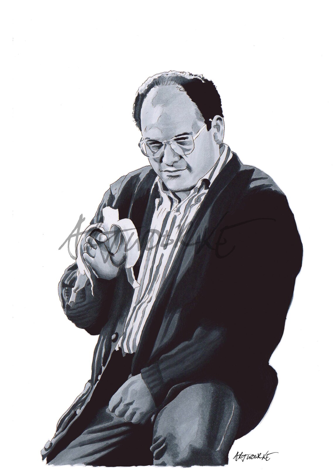 George Costanza A5 Print - Etsy