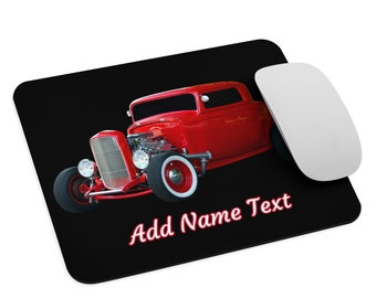 Hot Rod Mouse Pad | Etsy