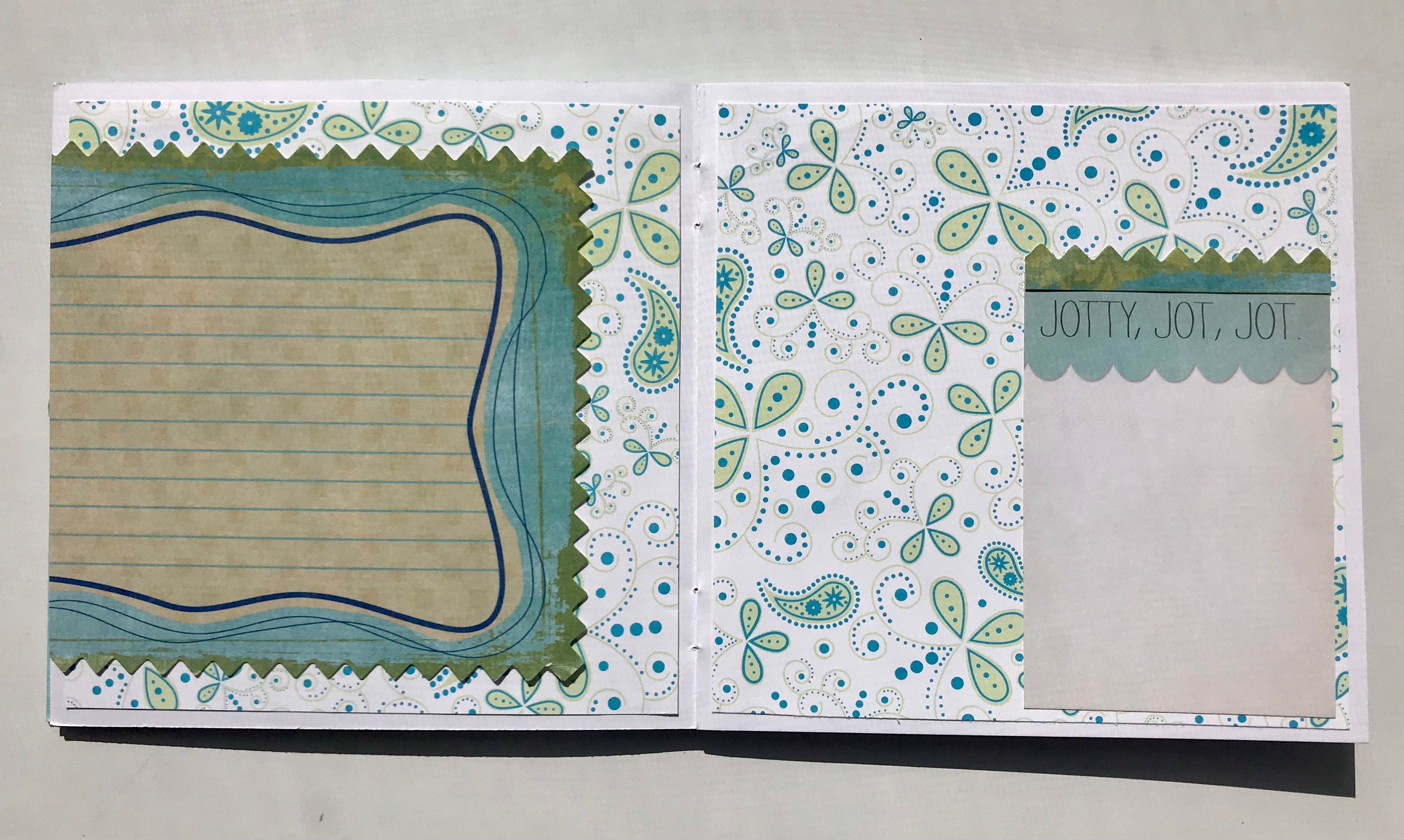 Pre-made Scrapbook Album and Journal my Favorite Story Photo Album and ...