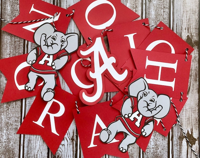Personalized University of Alabama Graduation Banner // Custom Roll ...