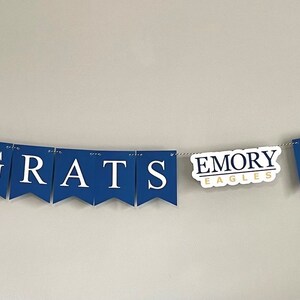 Personalized Emory University Graduation Banner // Custom Emory Party ...