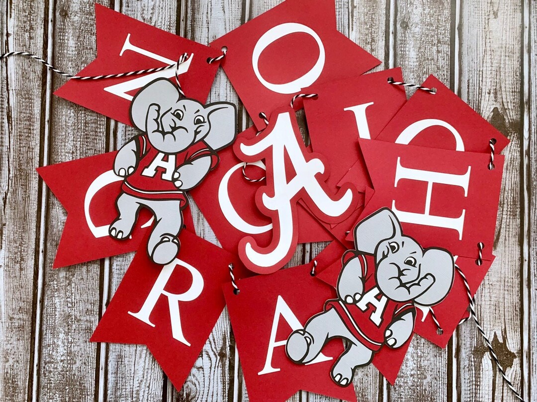 Personalized University of Alabama Graduation Banner // Custom Roll ...