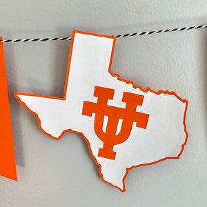 Personalized University of Texas Graduation Banner // Custom UT Austin ...