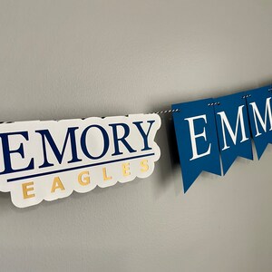 Personalized Emory University Graduation Banner // Custom Emory Party ...