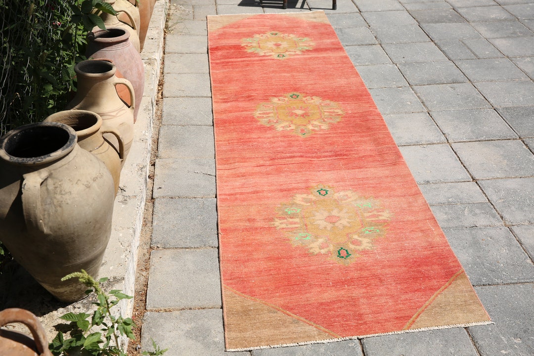 Runner Rug,turkish Runner Rug,turkish Rug Runner,peach Runner Rug ...