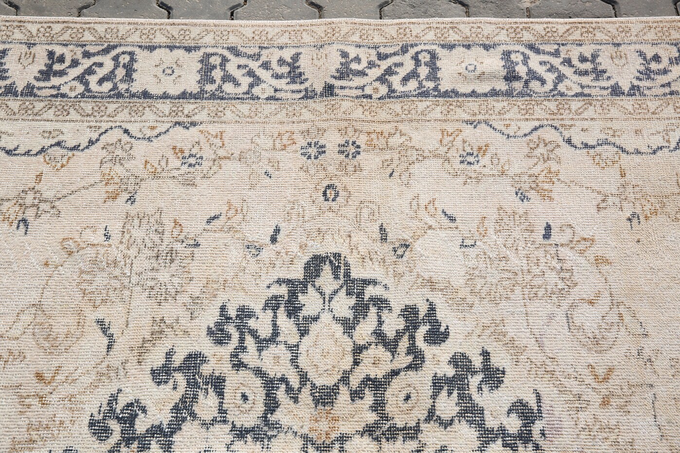 Distressed Rug Floor Rug Sun Muted Rug Beige Rugs Turkish - Etsy