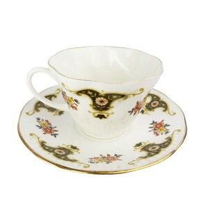 Vintage Royal Stafford Bone China Balmoral Tea Cup & Saucer - Etsy UK