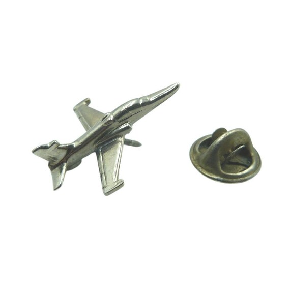Vintage Aeroplane Jet Tie Pin, Tie Tack - Gem