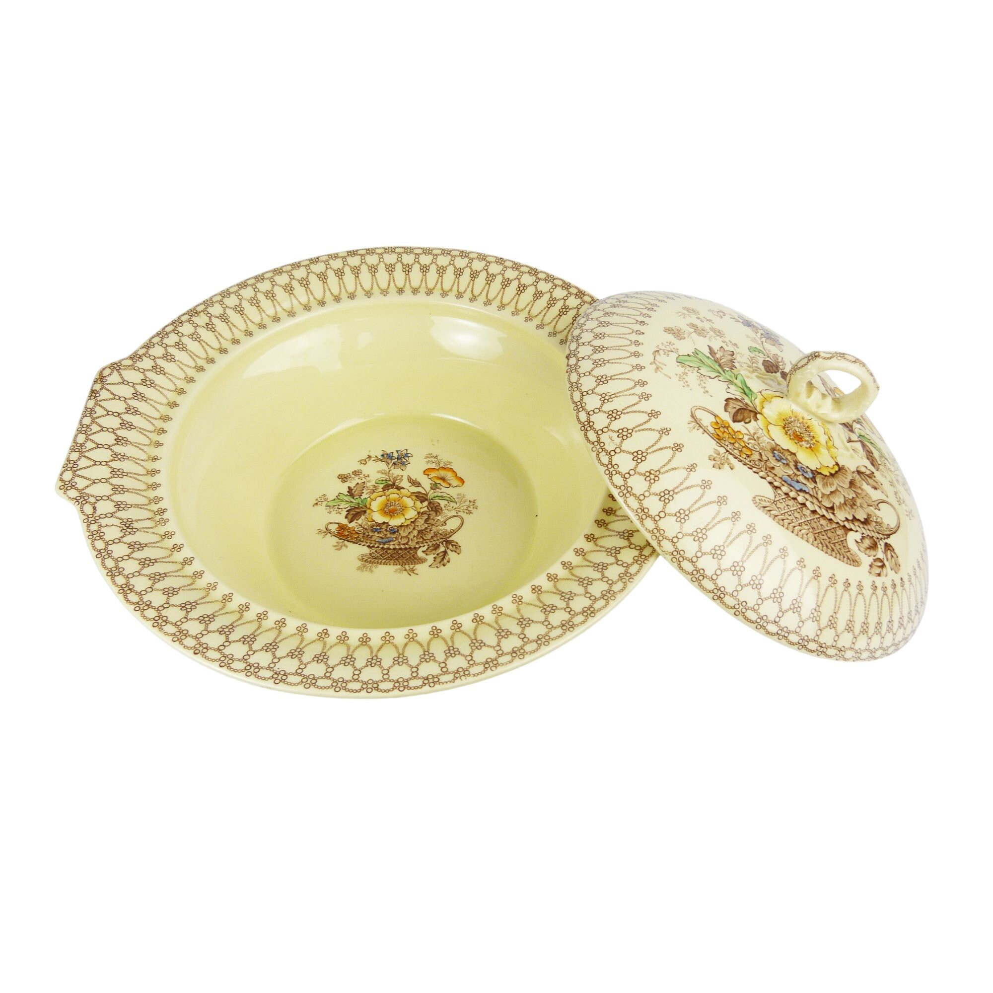 Vintage Myott Son & Co. Bonnie Dundee Tureen Serving Dish - Etsy