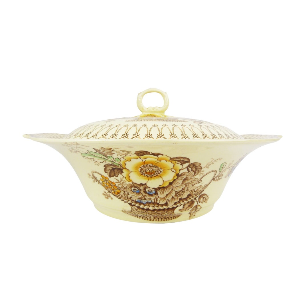 Vintage Myott Son & Co. Bonnie Dundee Tureen, Serving Dish - Etsy