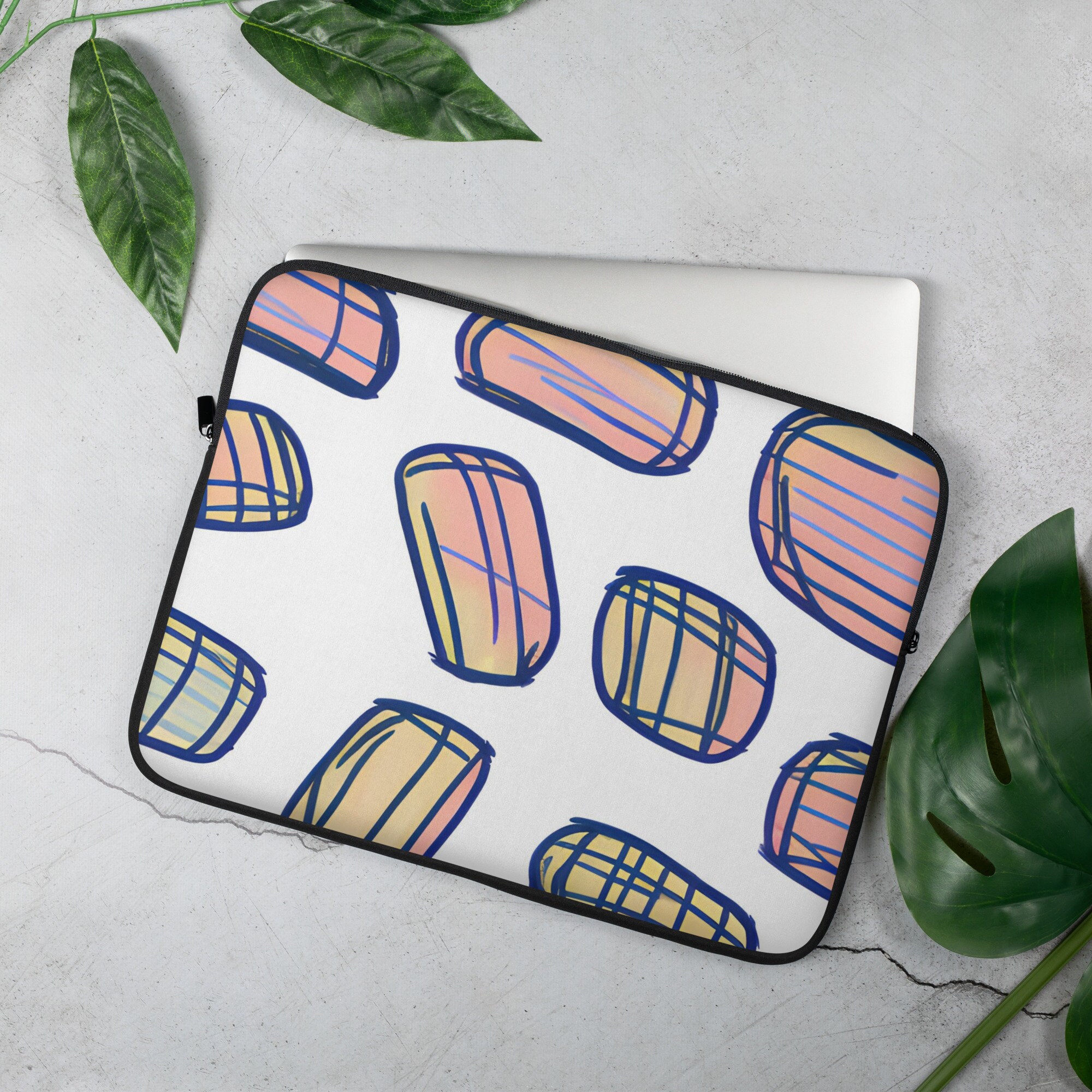 Funky Shapes - Laptop Sleeve - Etsy