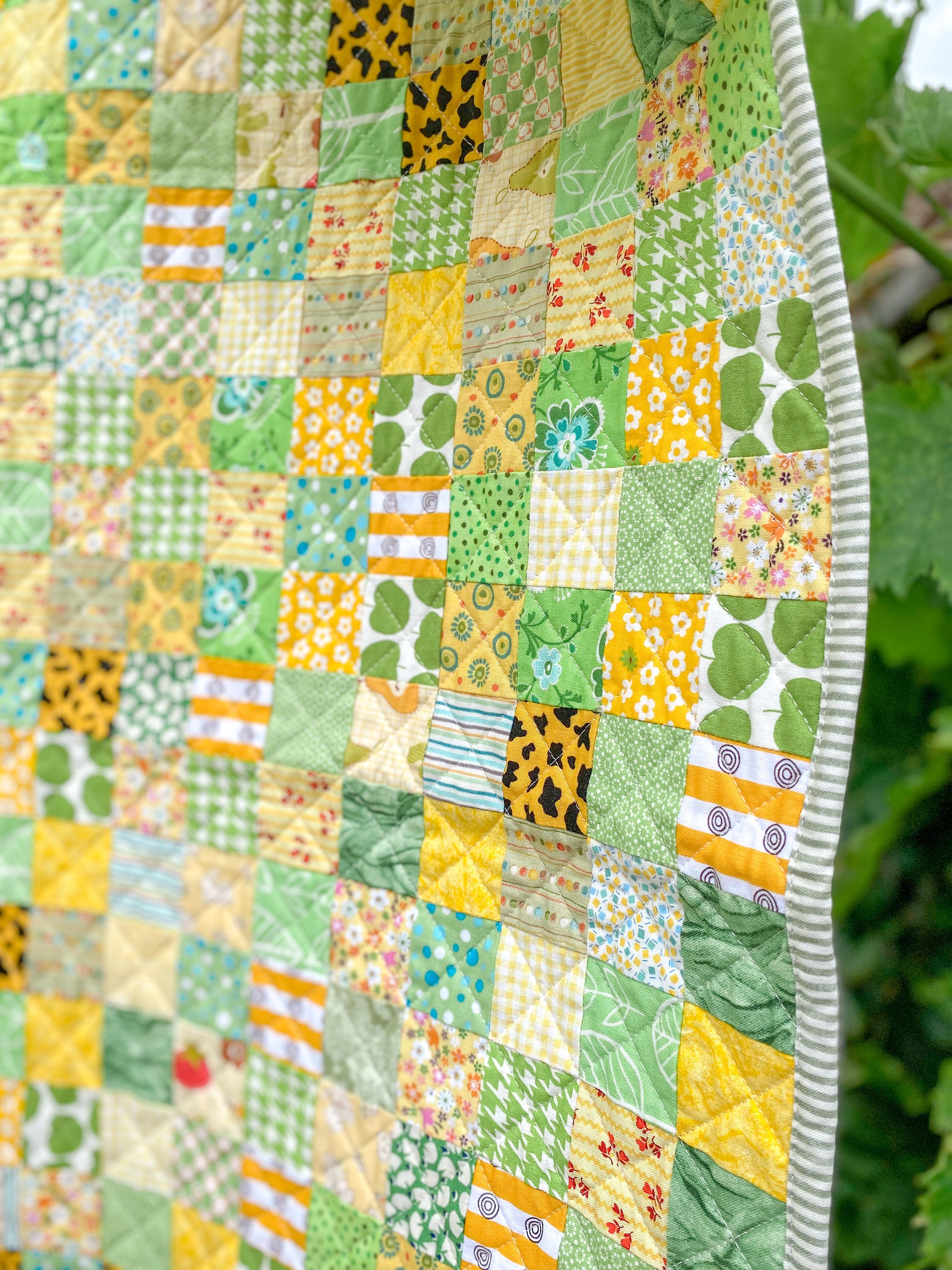 Cot Sized Baby Quilt - Etsy