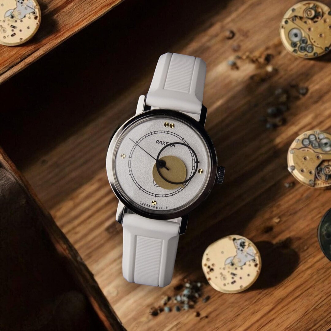 Unique Rare Wrist Watch Raketa Copernicus 1980s, Mechanical Vintage ...