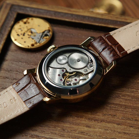 Rare Soviet Military Men's Watch ZiM Aviation POBEDA … - Gem