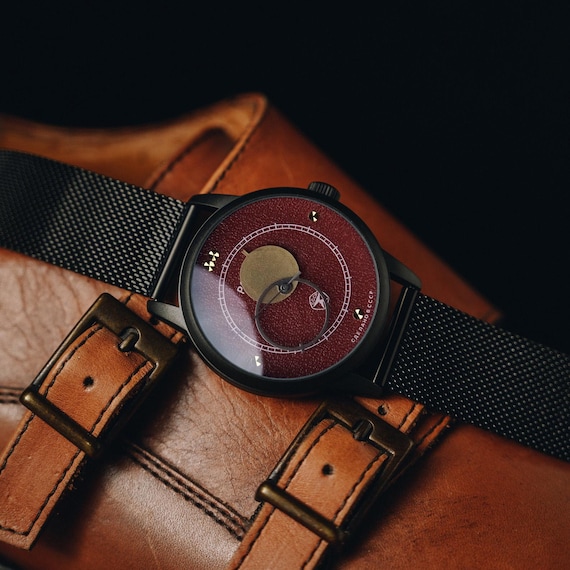 Rare Red Raketa Copernicus Mechanical Men's Watch, St… - Gem