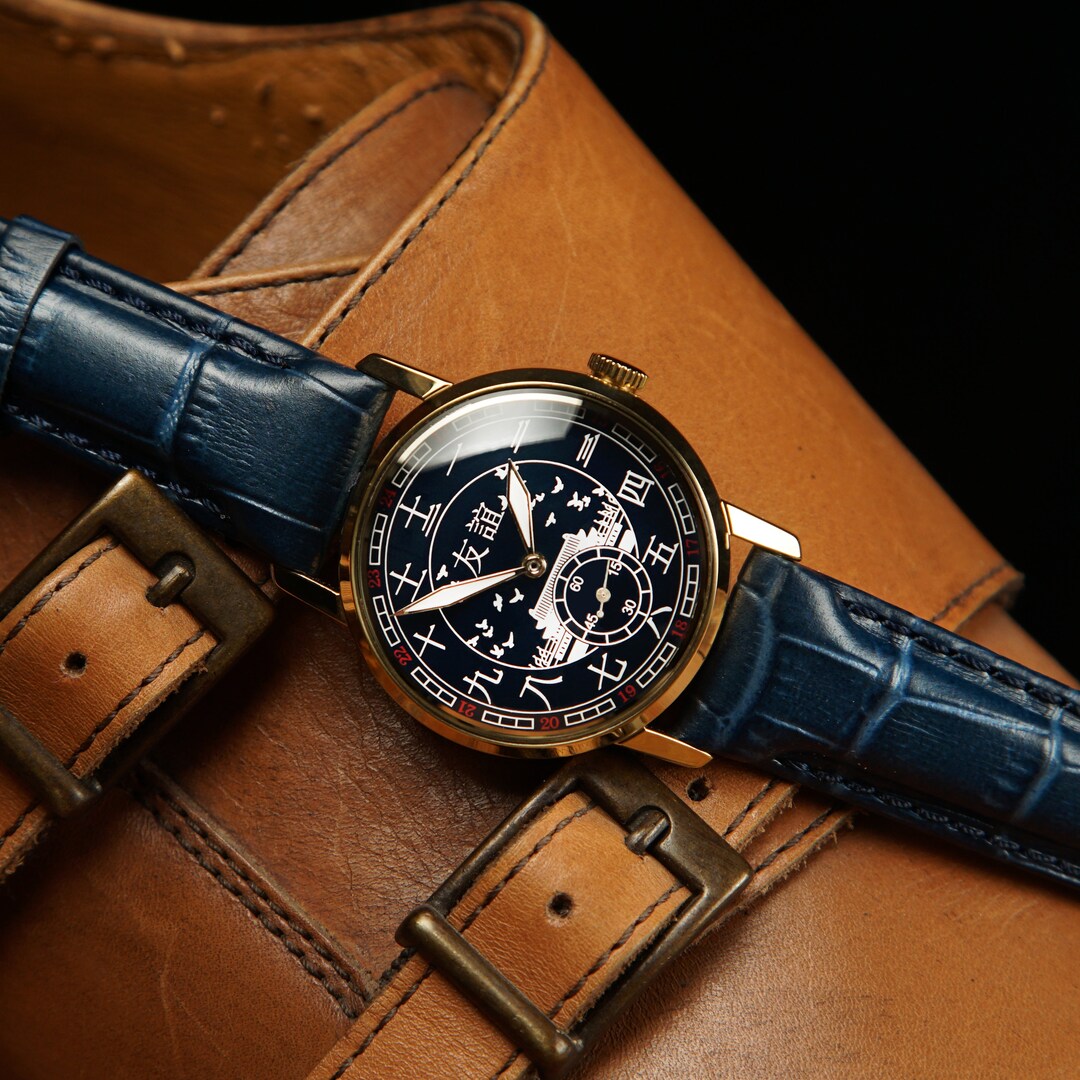 Unique Mechanical Watch - Pobeda "friendship" Mens Wrist Watch. Mens ...