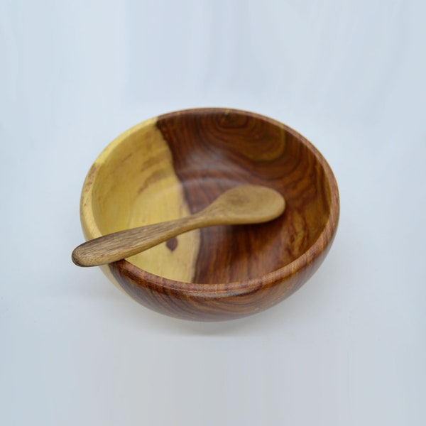 Bowl and Spoon - Etsy