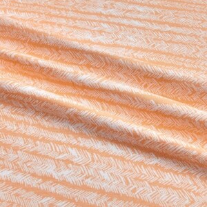 Peach Knit Fabric - 95 Cotton/5 Spandex - AGF - Oeko-tex - Feather-like ...