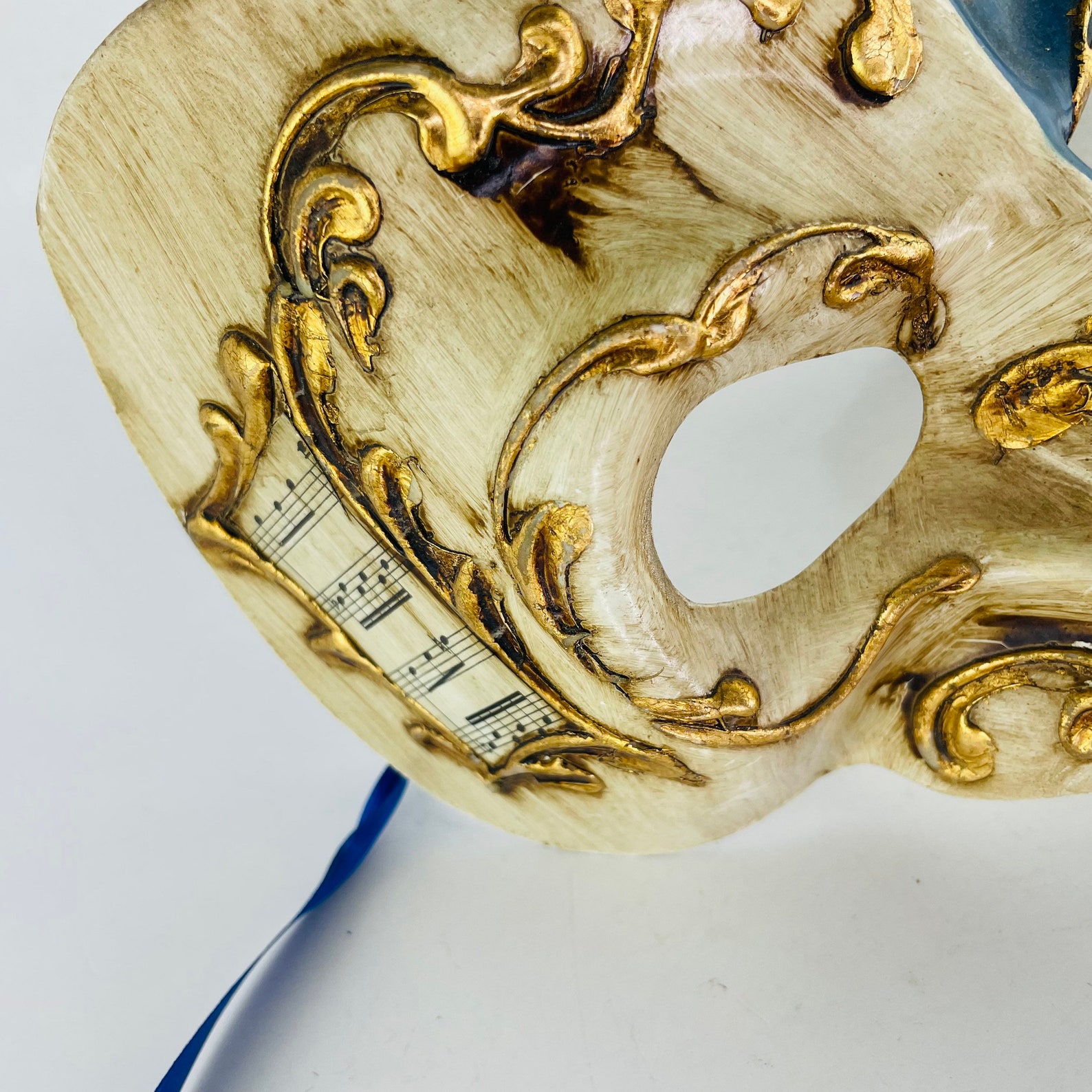 Traditional Venetian Carnival Mask - Plague Doctor - Handcrafted Papier ...