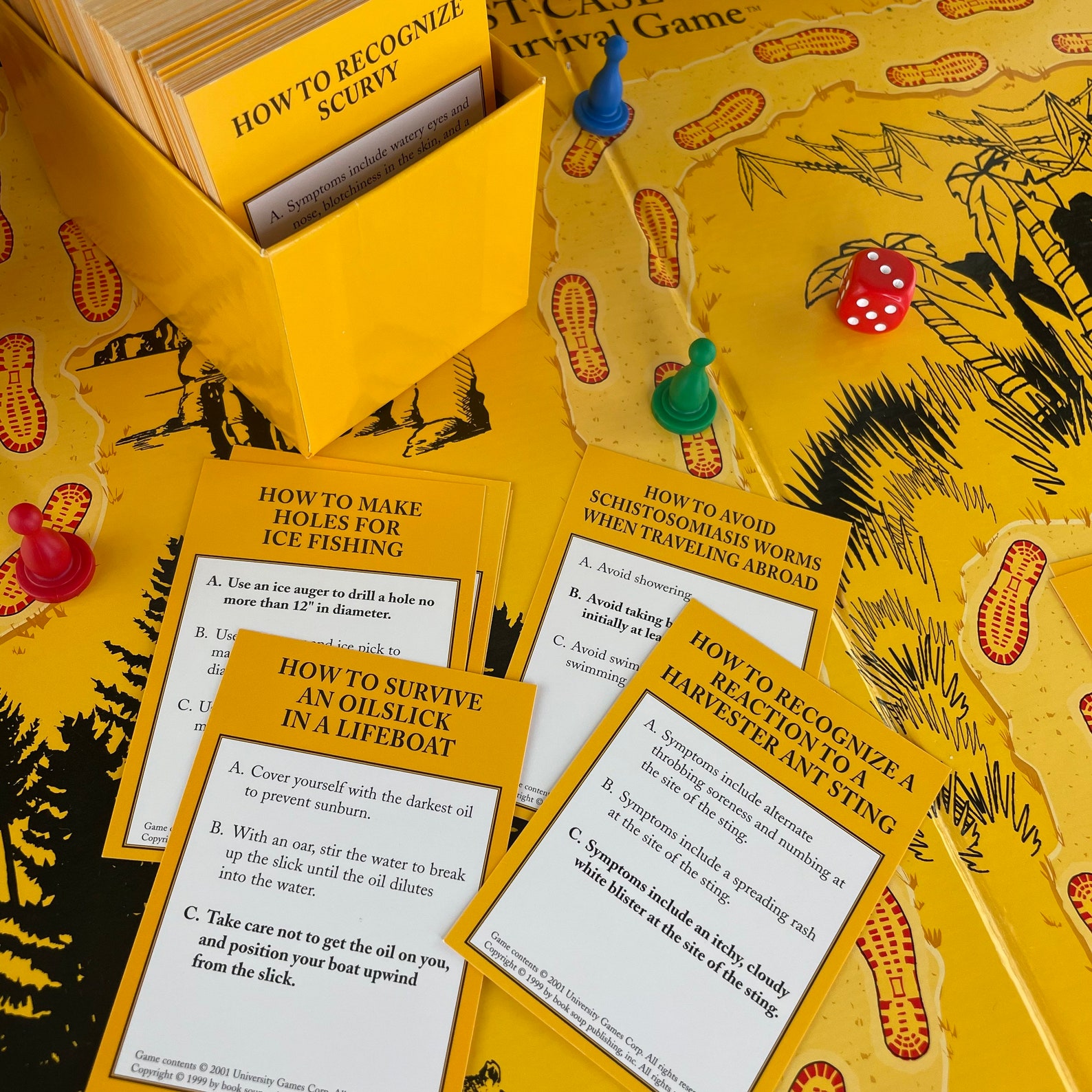 The Worst Case Scenario Survival Game Ages 8 And Up 2 Or Etsy