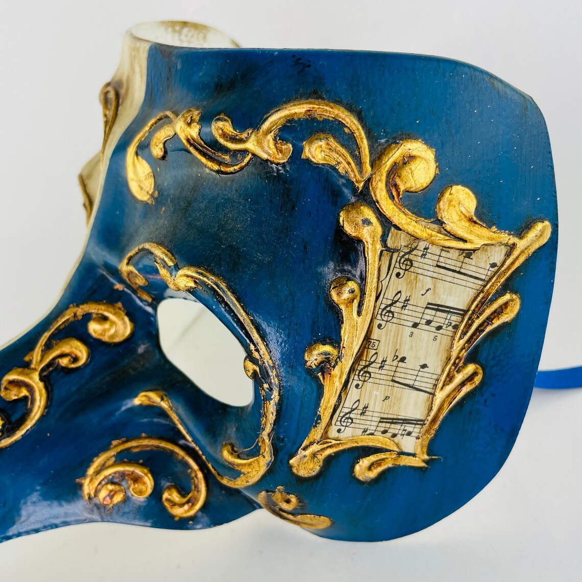 Traditional Venetian Carnival Mask - Plague Doctor - Handcrafted Papier ...
