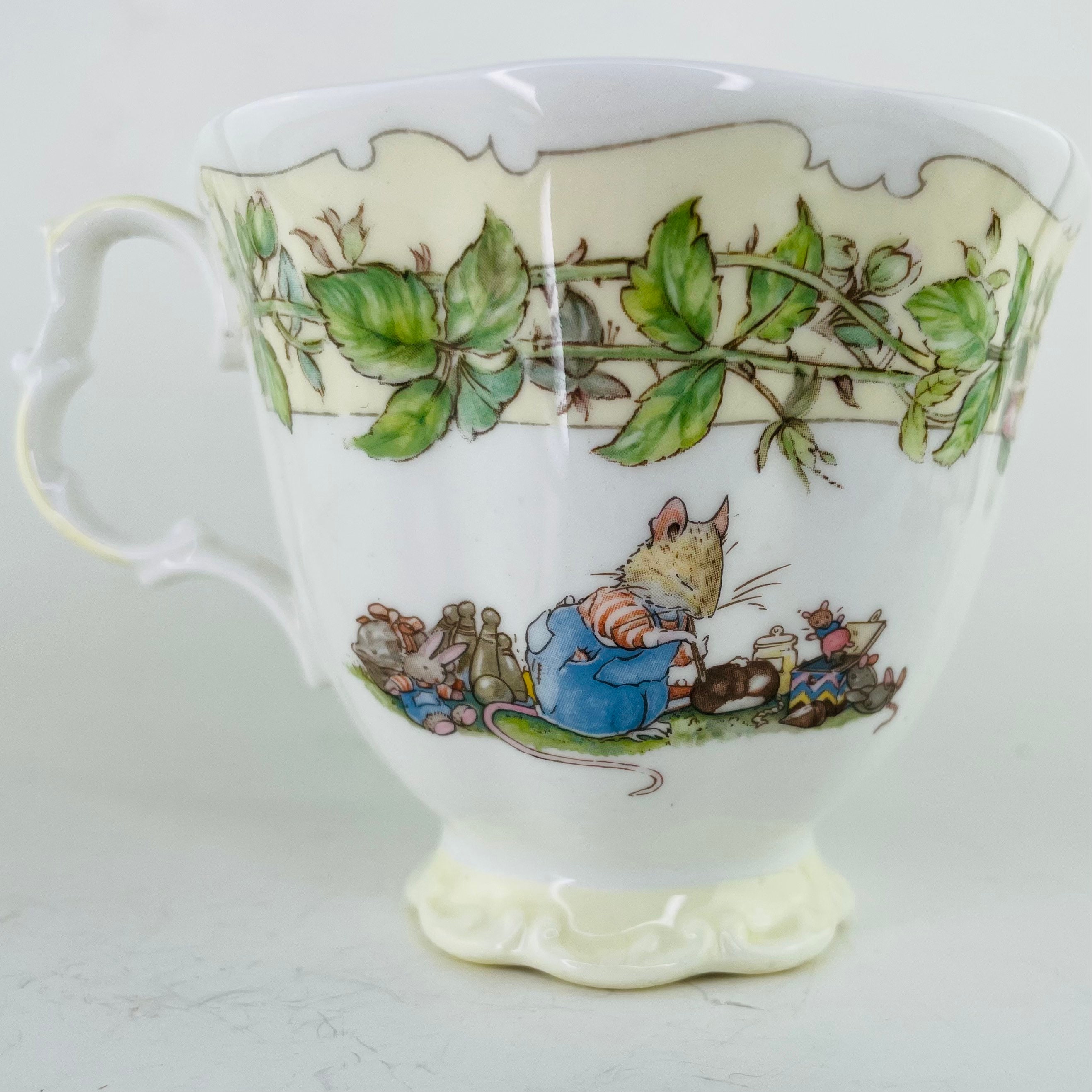 Royal Doulton Brambly Hedge spring Tea Cup & Saucer Created by Jill ...