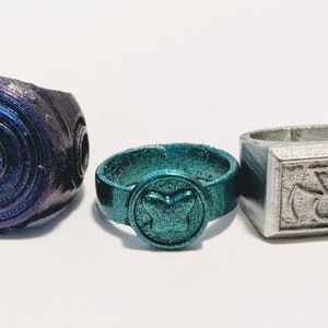 3D Printed New Lantern Ring Set Ultraviolet, Volthoom and Phantom Rings ...