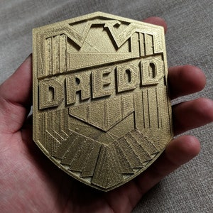 Judge Dredd Badge for Fancey Dress and Cosplay - Etsy
