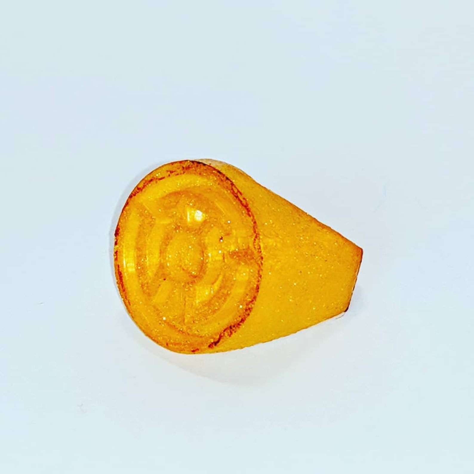 3D Printed Yellow Lantern Ring of Fear - Etsy