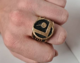 Smallville Legion Ring, 3D Printed and Painted Prop Replica With ...