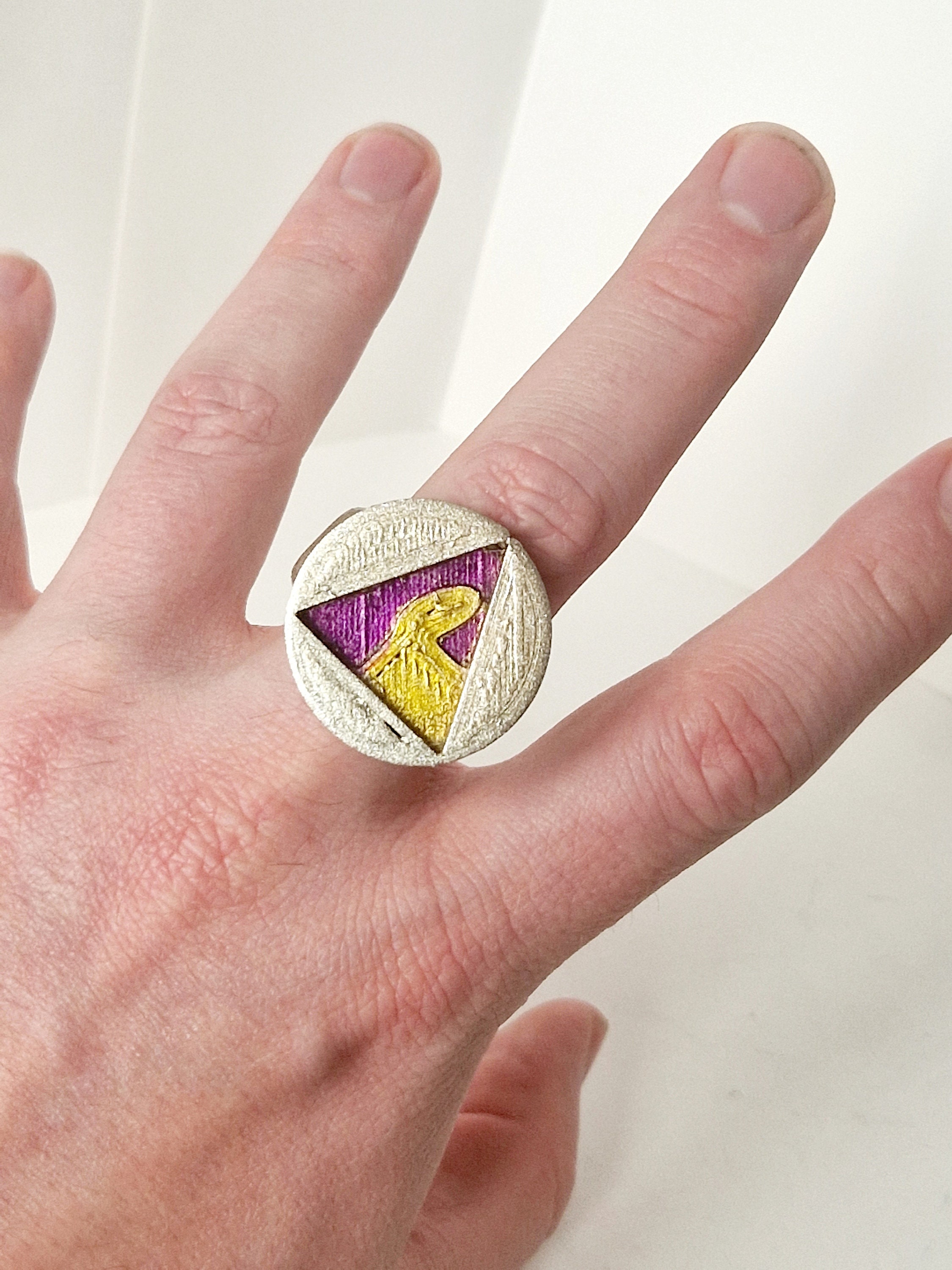 3D Printed Wonder Twins Inspired Rings - Etsy