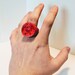 3D Printed Red Lantern Corps Ring of Rage - Etsy