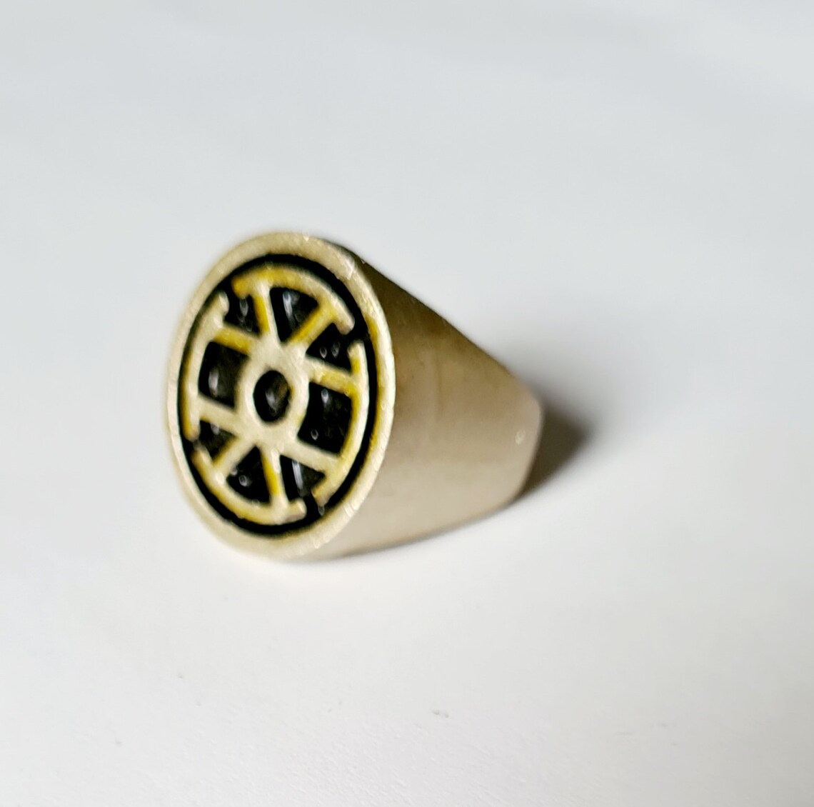 3D Printed Gold Lantern Ring - Etsy