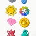 3D Printed Pokémon Kanto Gym Badges - Etsy