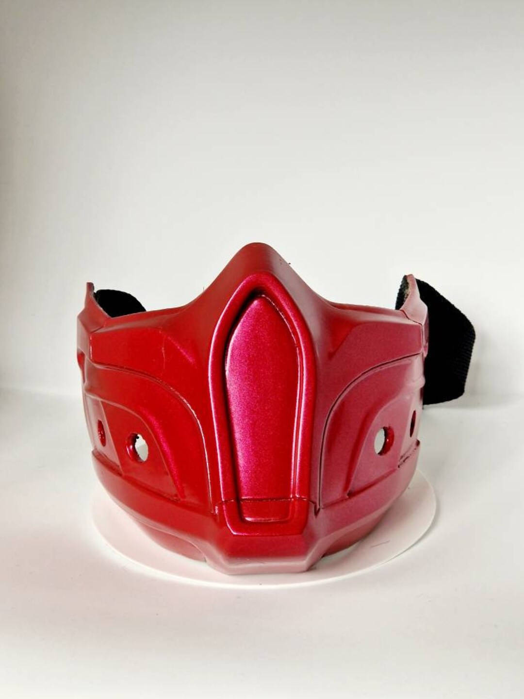 3d Printed Tech Mask Red Hood Inspired - Etsy