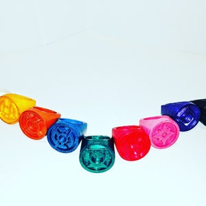 3D Printed Yellow Lantern Ring of Fear - Etsy
