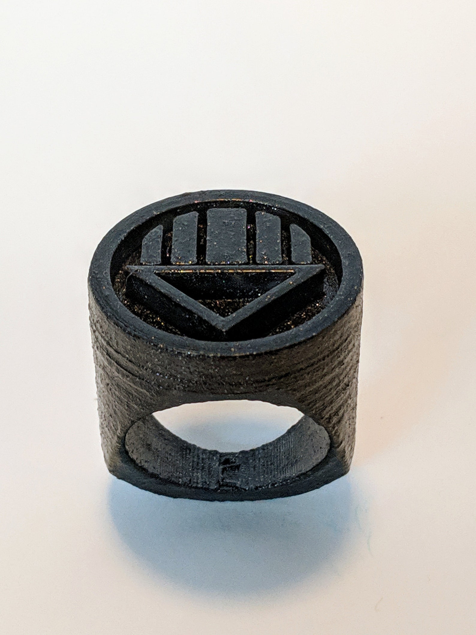 3D Printed Black Lantern Corps Ring of Death - Etsy