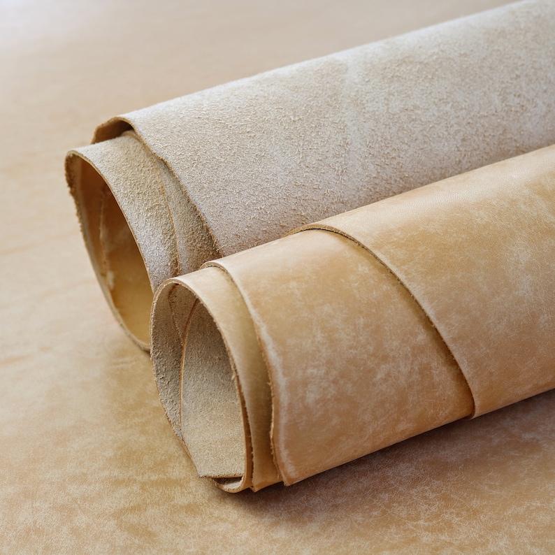 Leather Pieces Leather Sheets Vegetable Tanned Leather - Etsy