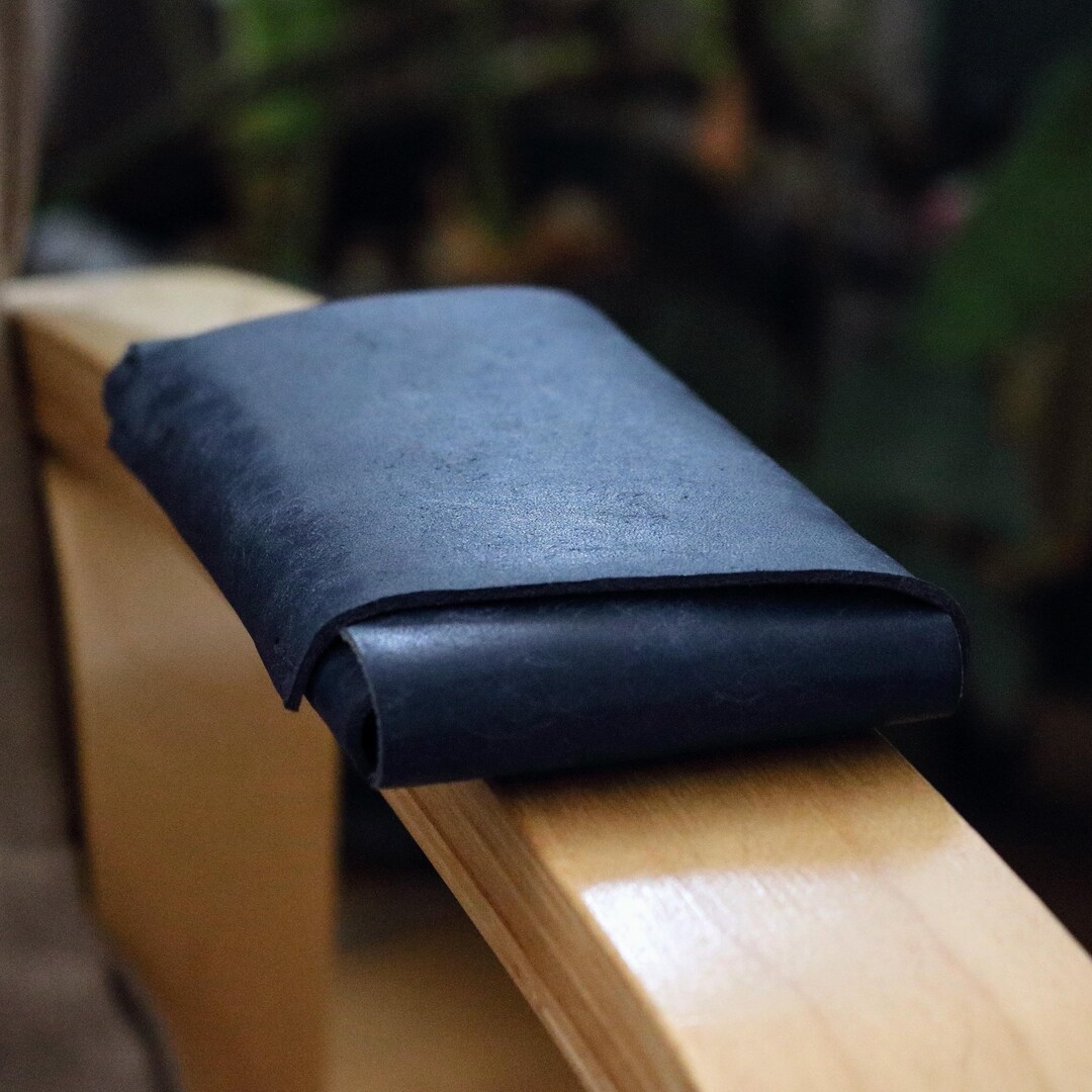 Handmade Leather Pixel Phone Case With Card Pocket | Made in Europe - Etsy