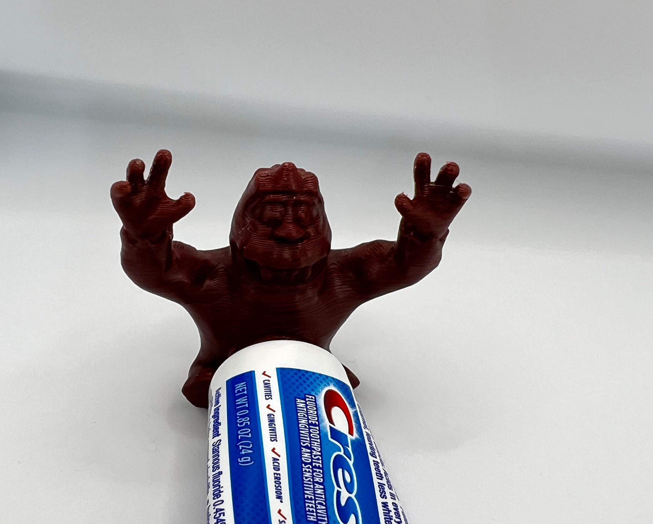 Pooping Yeti blue / Abominable white Sasquatch/ Big Foot brown ...