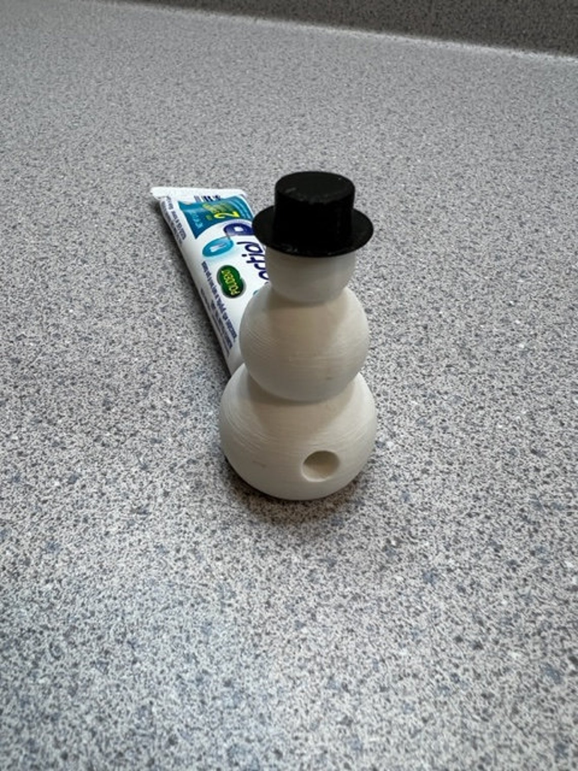 Pooping Snowman Tooth Paste Topper - Etsy