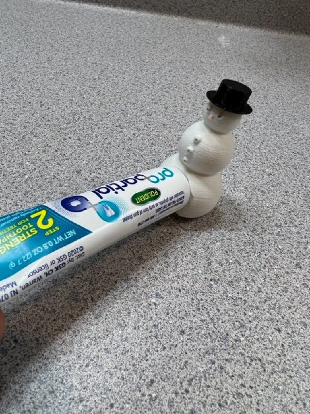 Pooping Snowman Tooth Paste Topper - Etsy